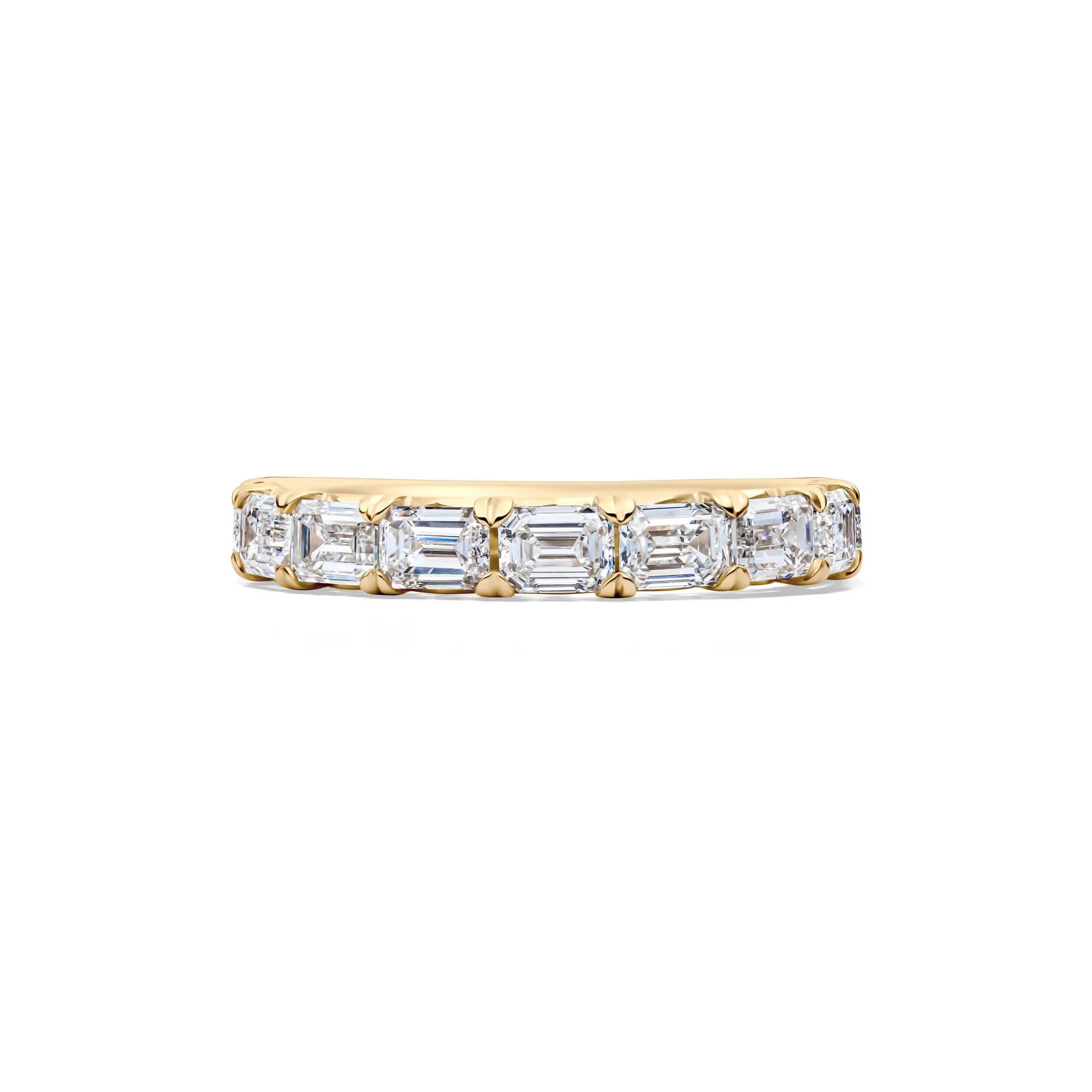 Helzberg Lab Grown Diamonds Lab Grown Diamond East-West Pave Band in ...