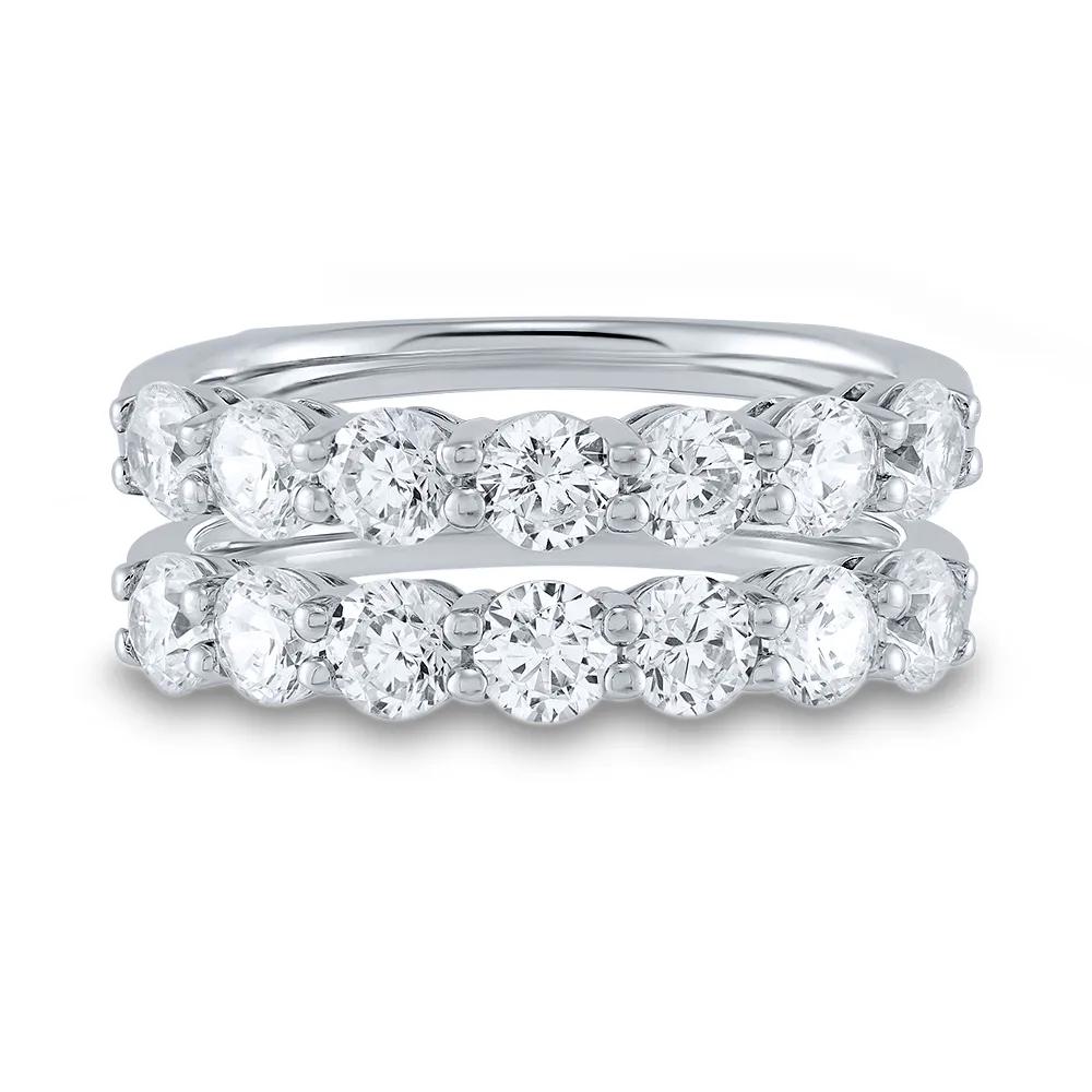 Helzberg Lab Grown Diamonds Lab Grown Diamond Ring Enhancer (2 ct. tw.)
