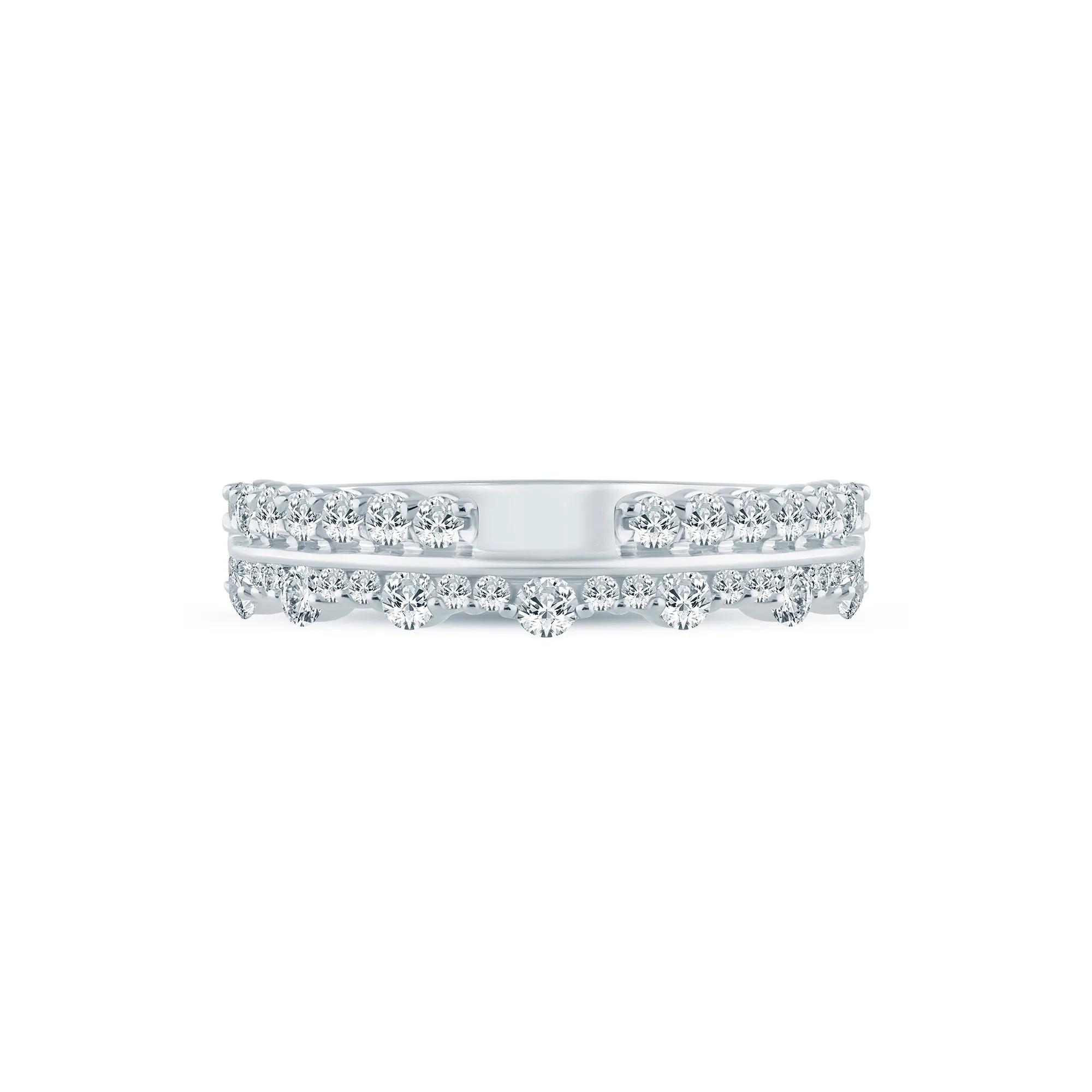 Lab Grown Diamond Multi-Row Anniversary Band in 14K Gold (5/8 ct. tw.)