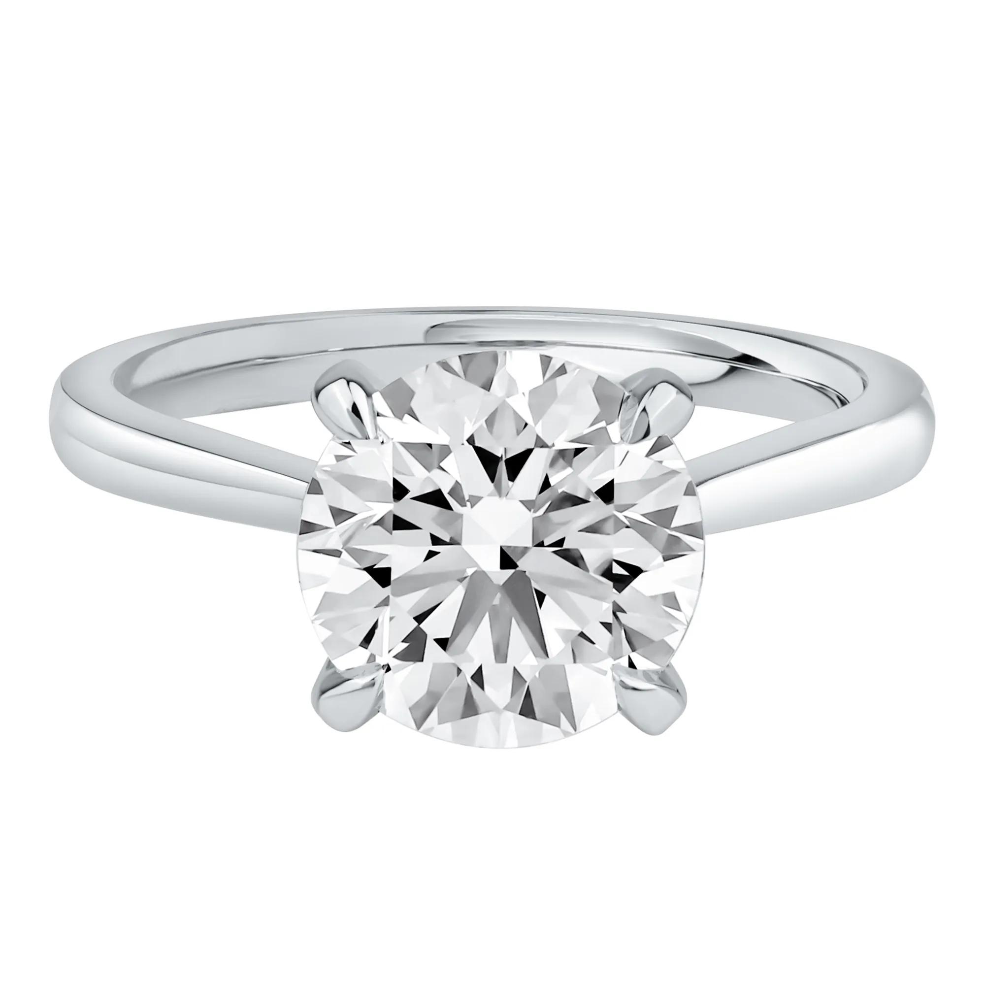 Helzberg Lab Grown Diamonds Lab Grown Diamond Solitaire Engagement Ring