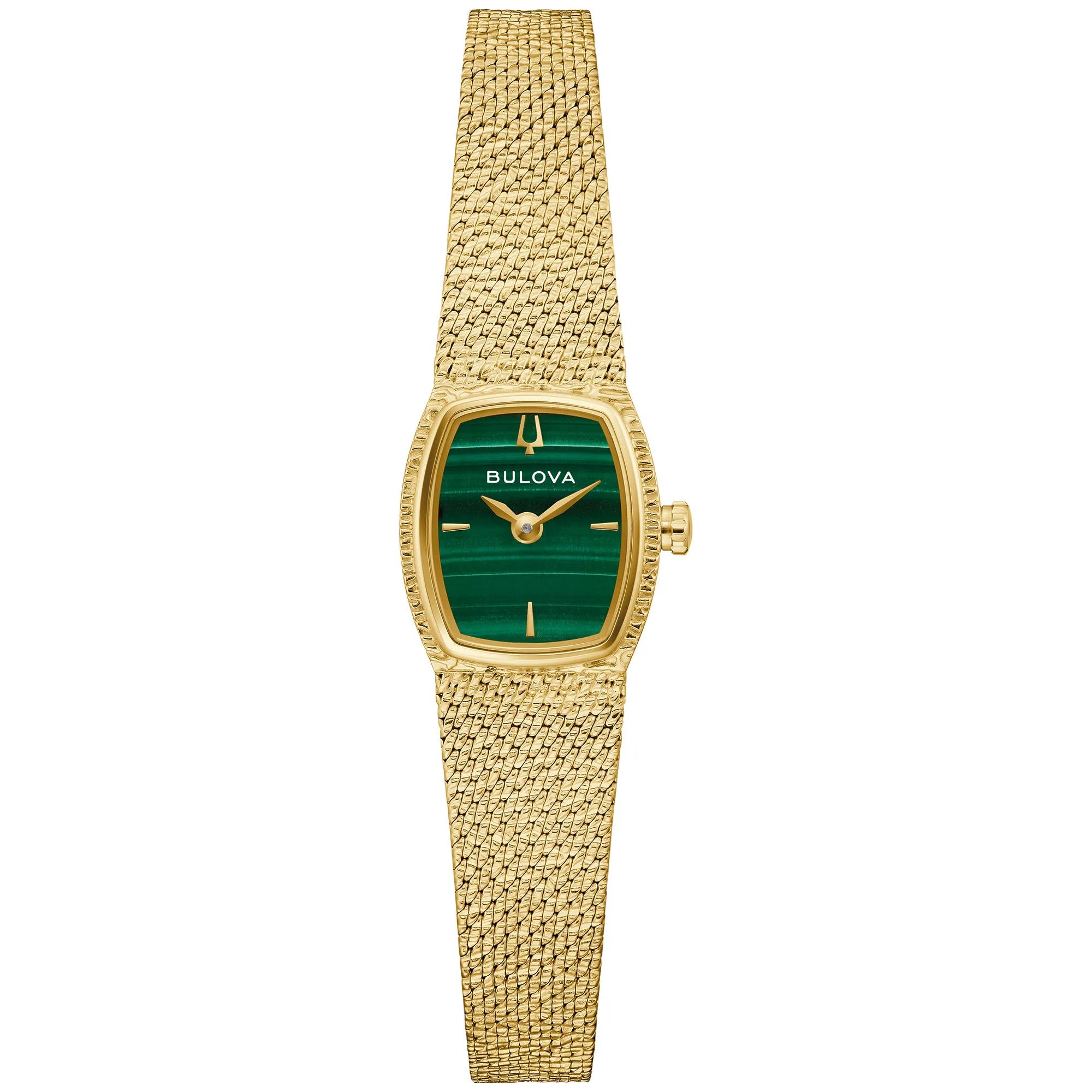 Bulova® Ladies' Goddess of Time Watch in Gold-Toned Stainless Steel