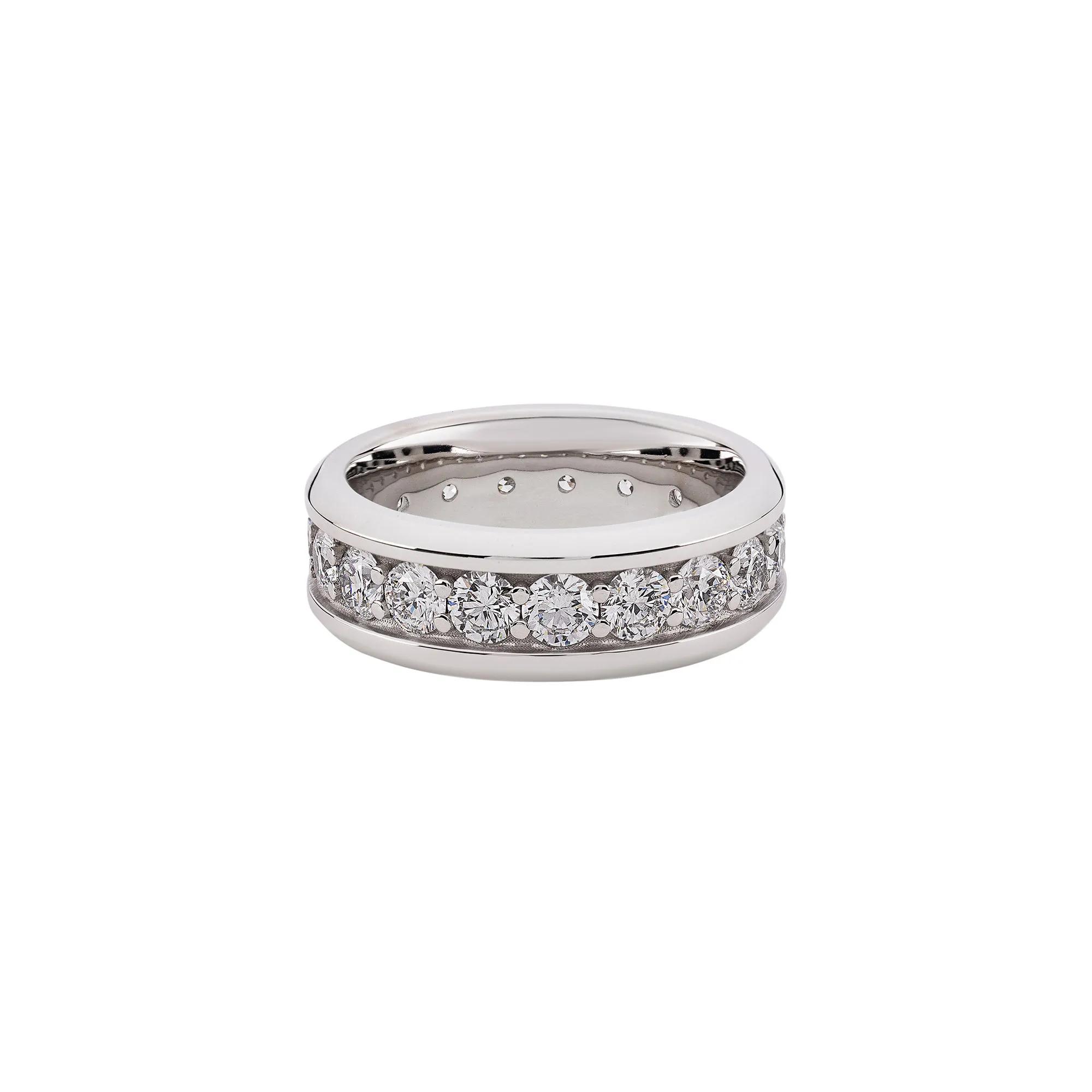 Helzberg Lab Grown Diamonds Men's Lab Grown Diamond Eternity Band