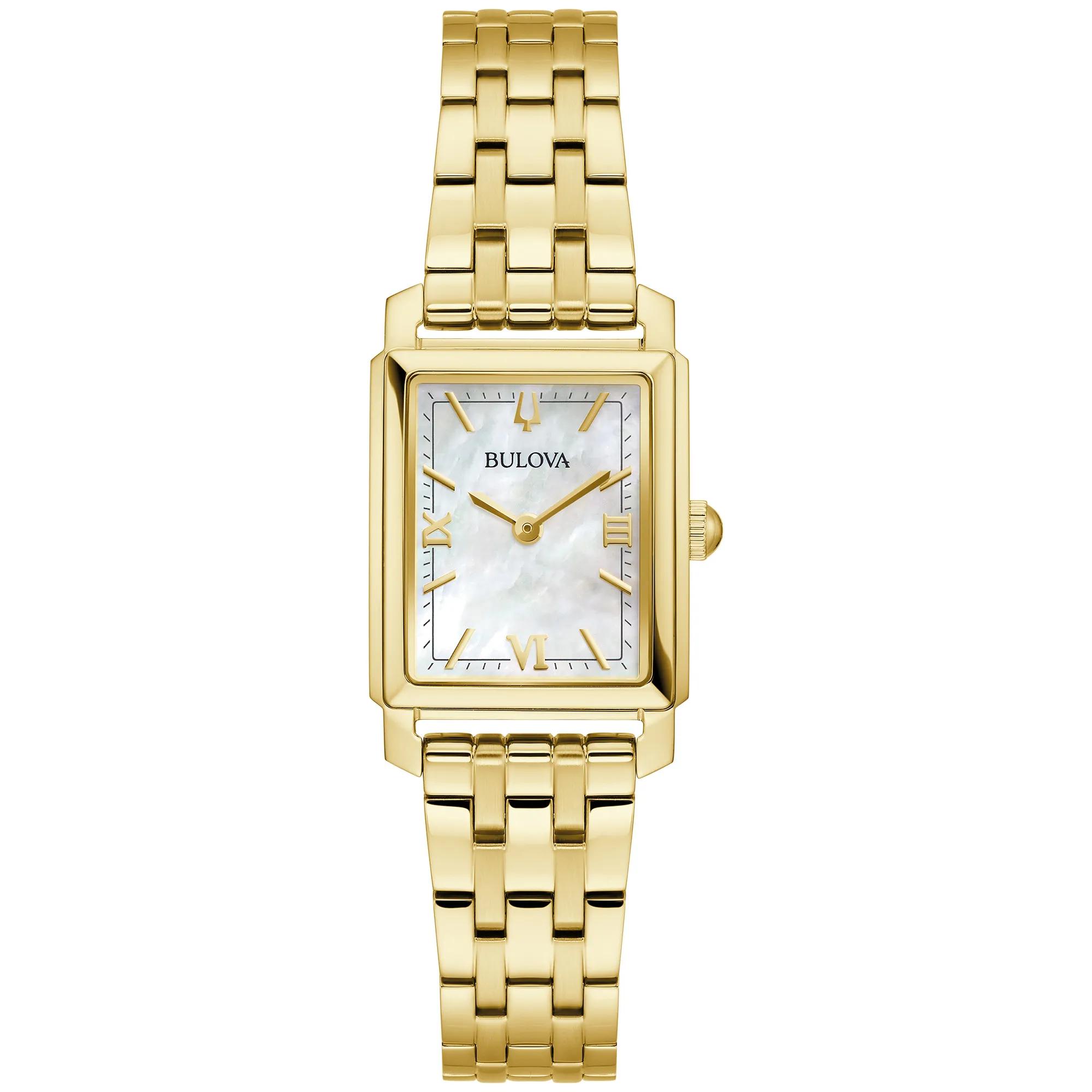 Bulova® Ladies' Sutton Watch in Gold-Toned Stainless Steel