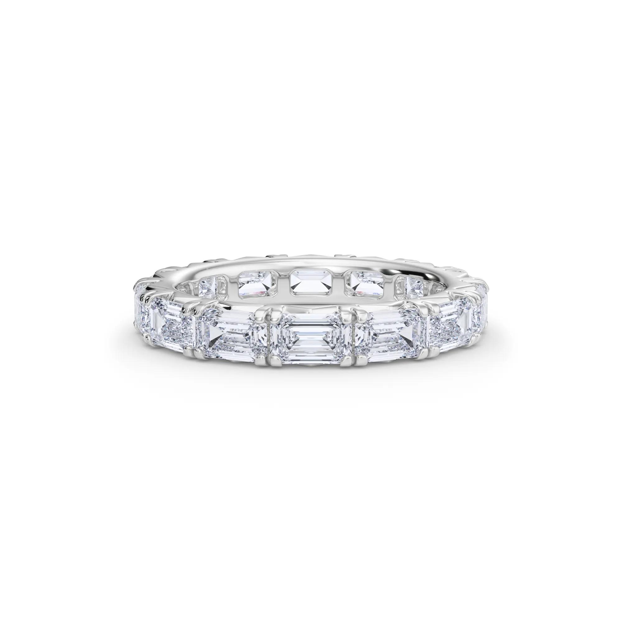 Emerald-Cut Diamond Eternity Band