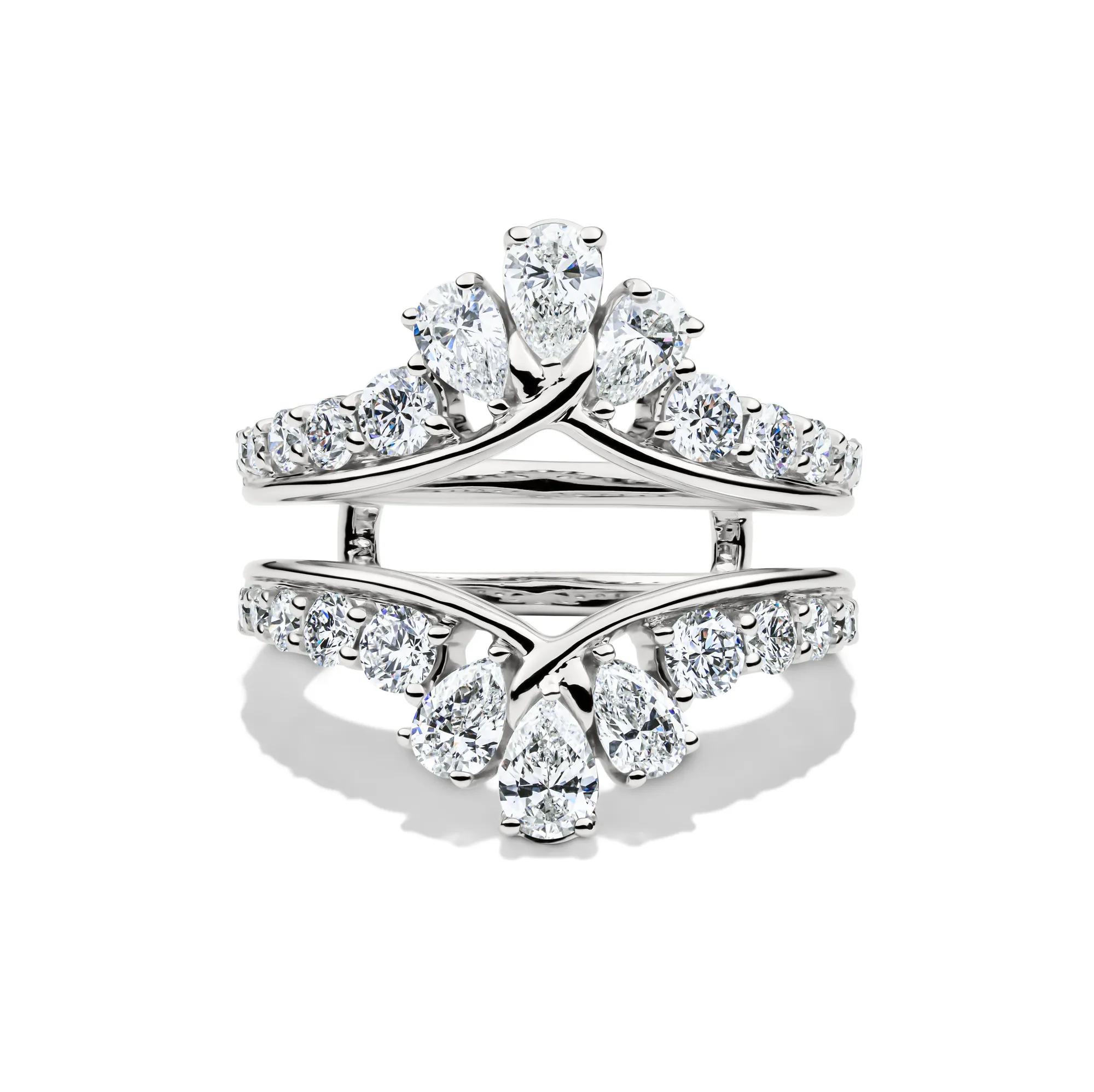 Helzberg Lab Grown Diamonds Lab Grown Diamond Insert in 14K White Gold
