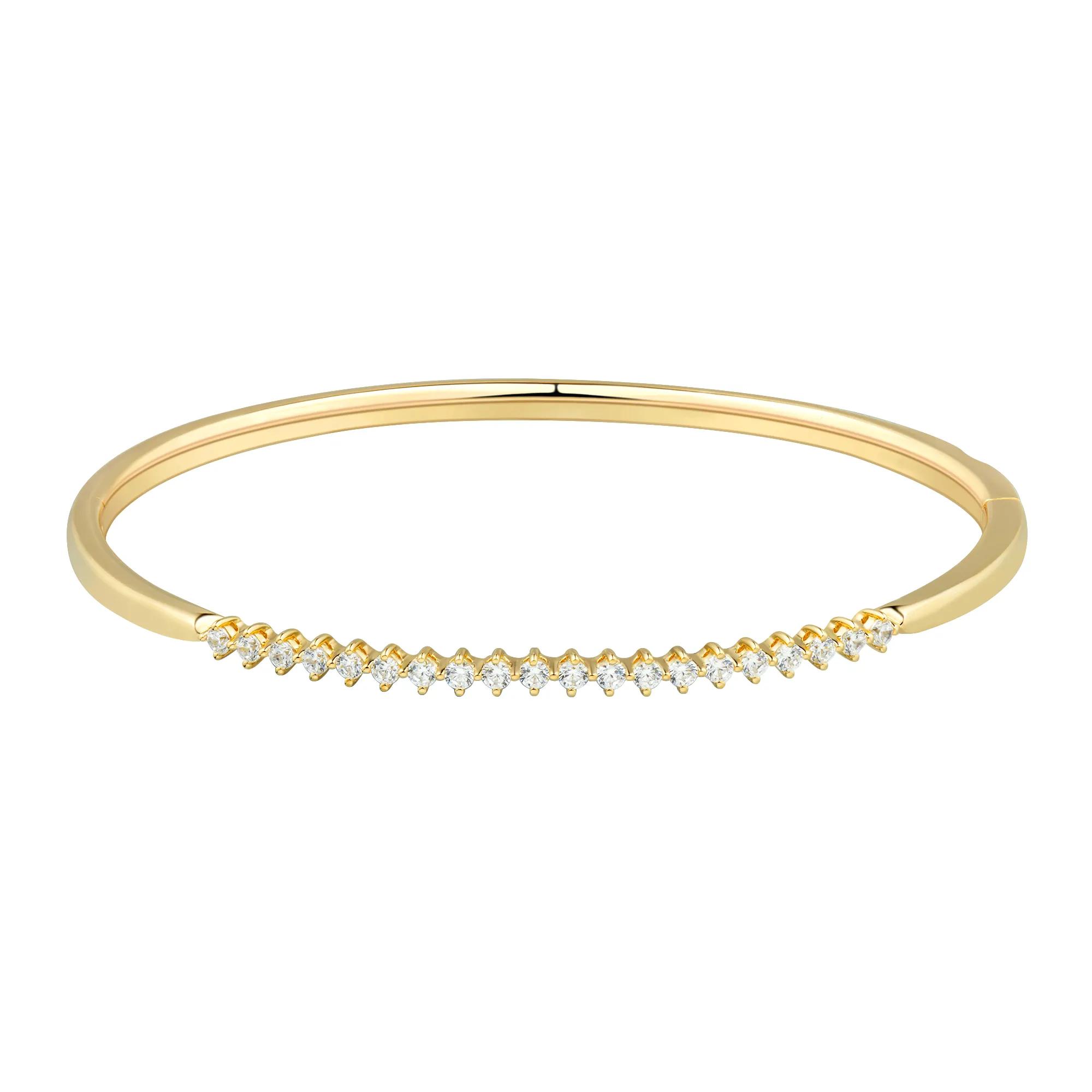 Scout & Lark Lab Grown Diamond Bangle Bracelet in Vermeil