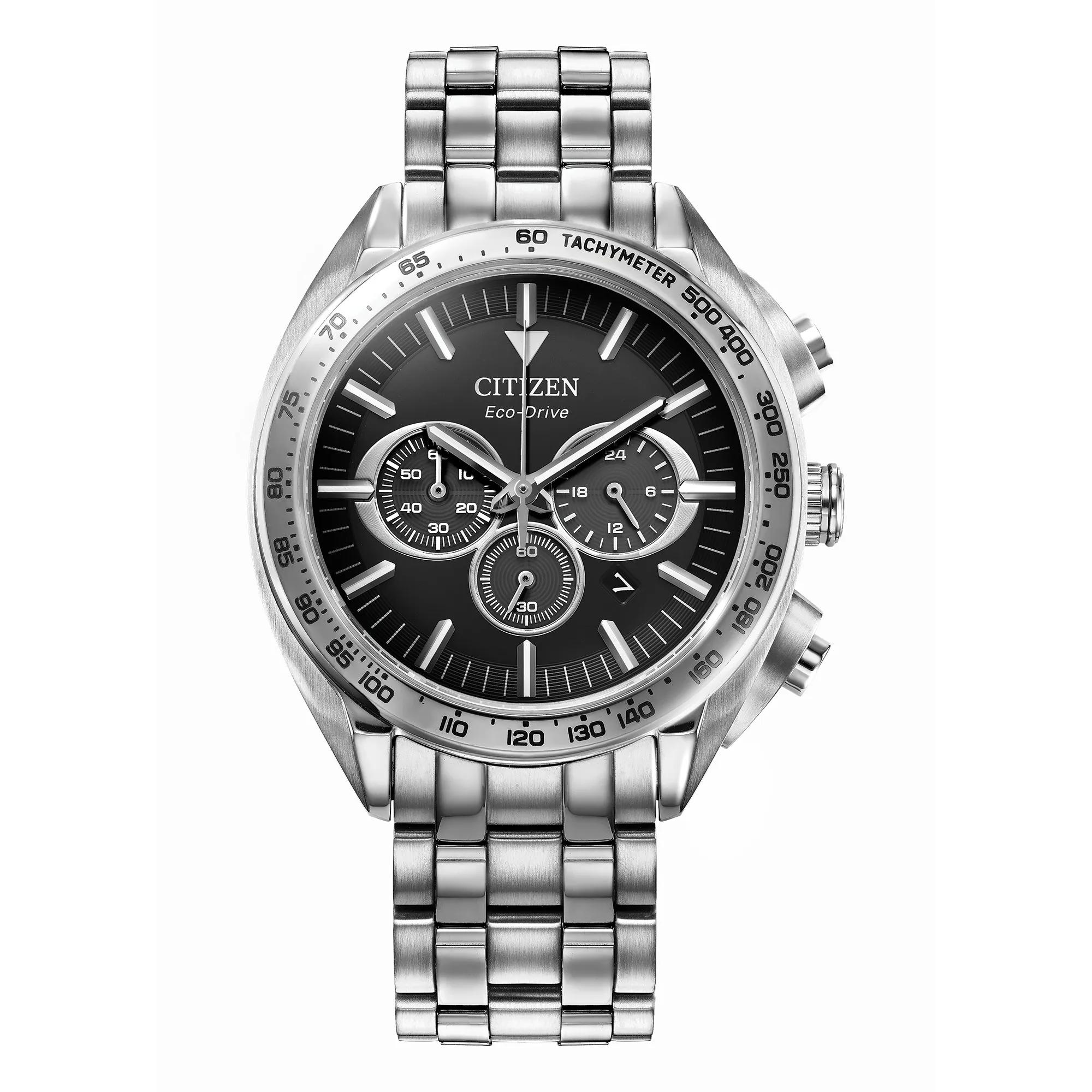 Citizen® Men's Carson Watch in Stainless Steel, 43MM
