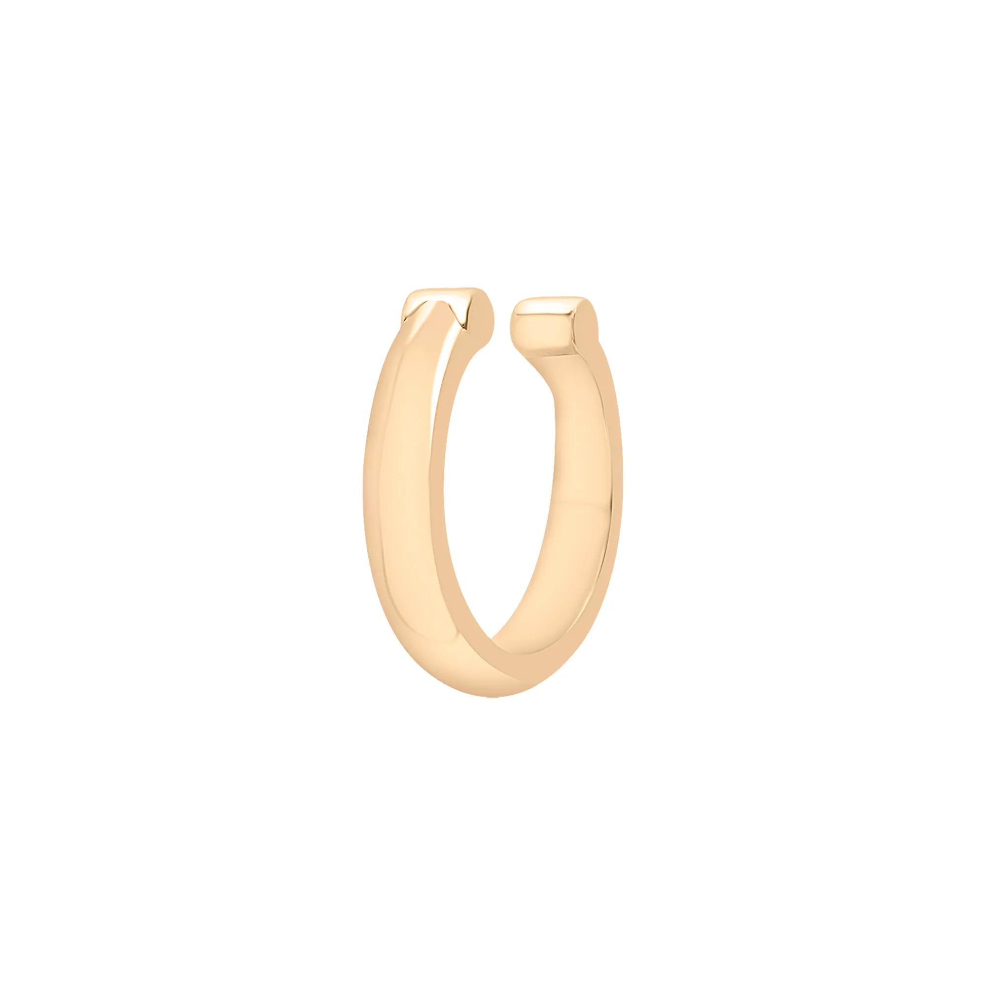 Laure by Aurate Thin Ear Cuff in Vermeil