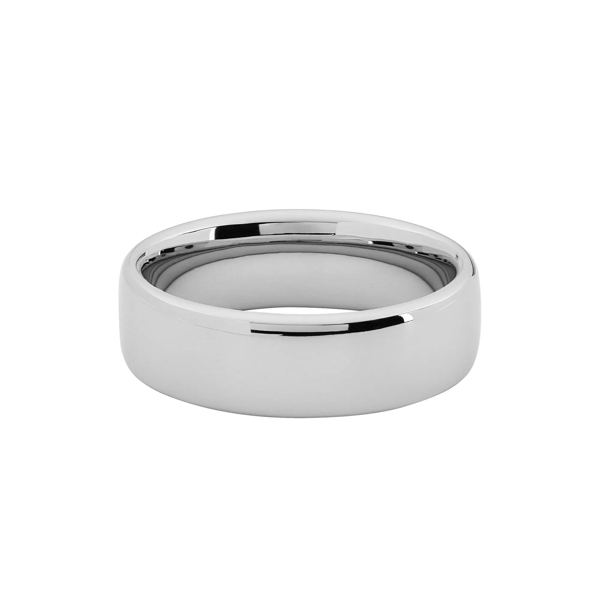 Lashbrook® Ultra Comfort Wide Band in Titanium, 7MM