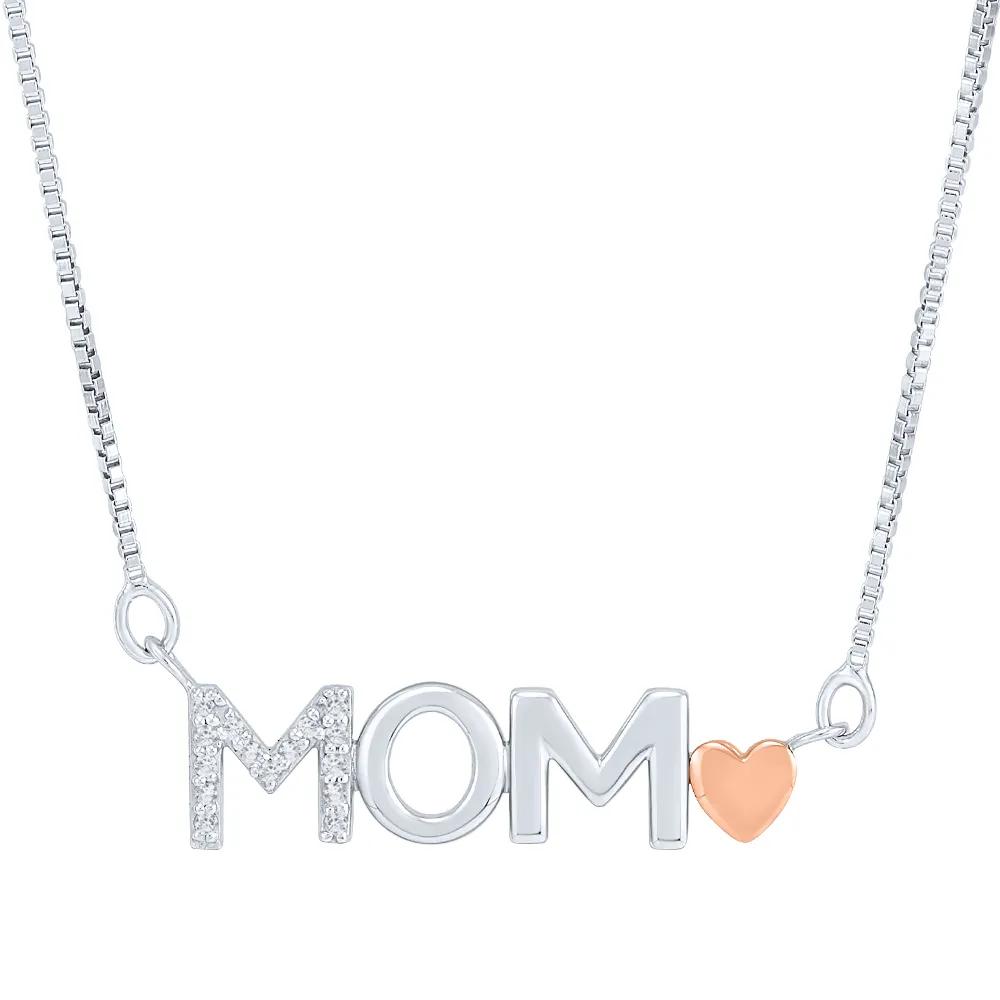 I Am Loved® Diamond Mom Pendant