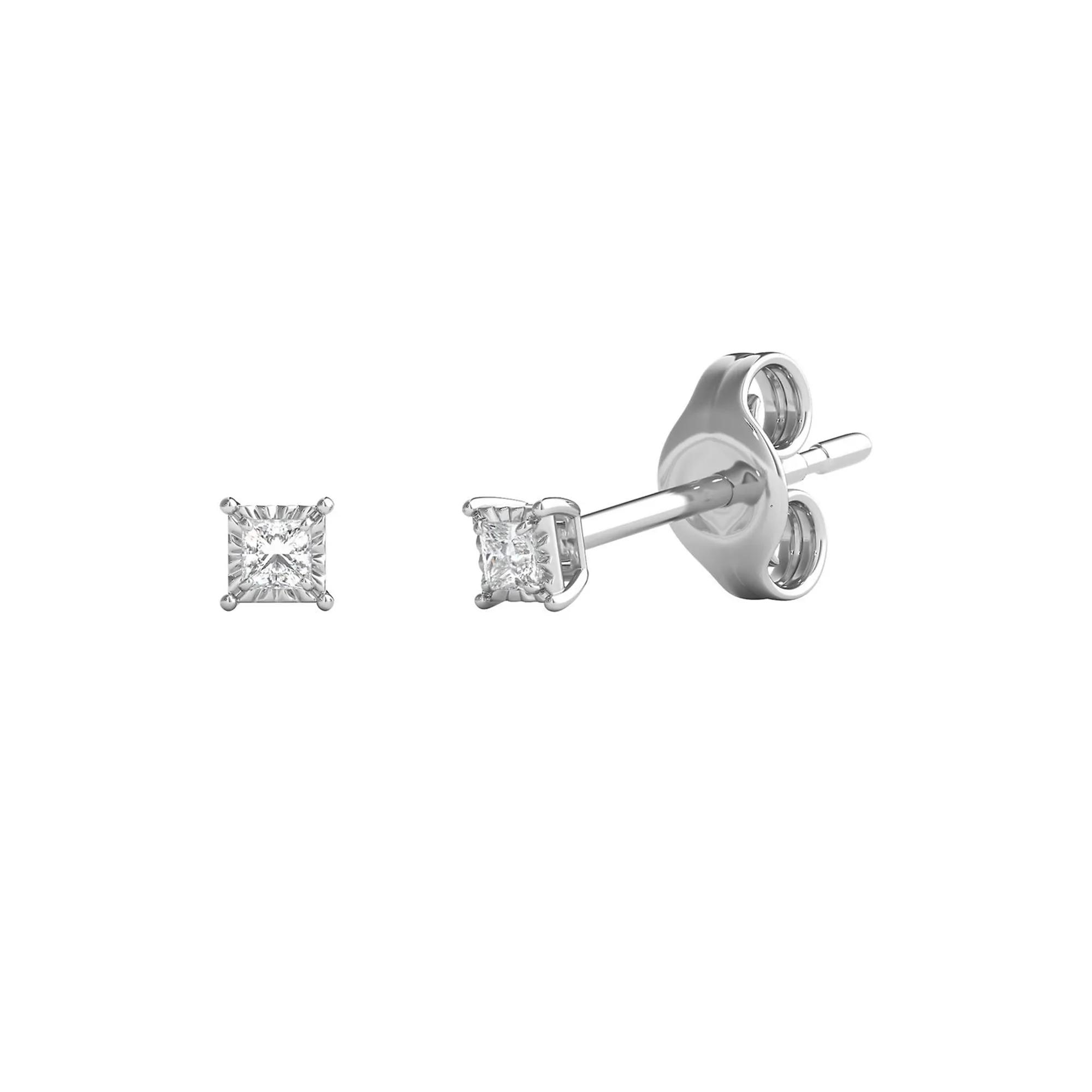 1/2 ct. tw. Diamond Illusion Stud Earrings| Helzberg