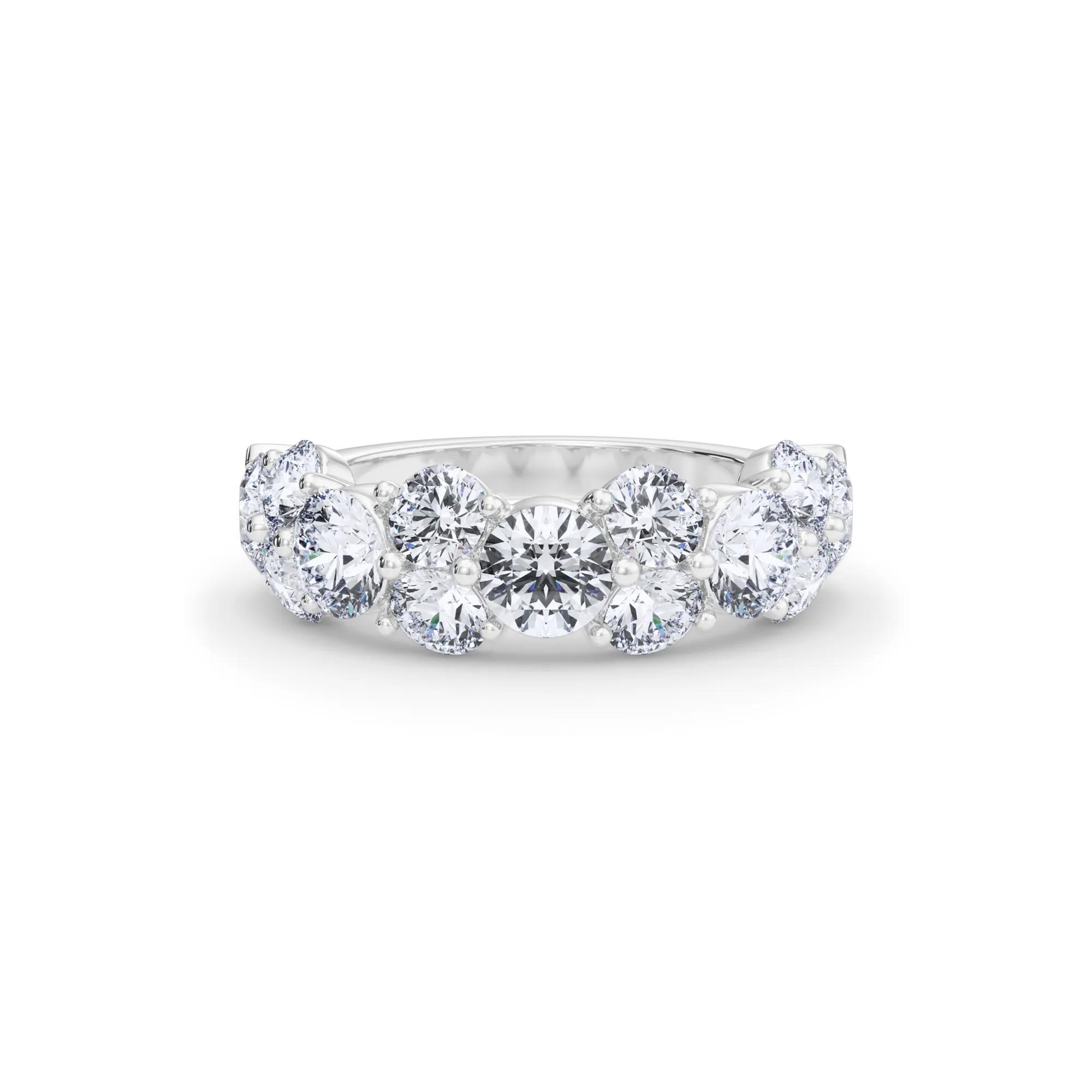 Staggered Diamond Band in Platinum (1 7/8 ct. tw.)