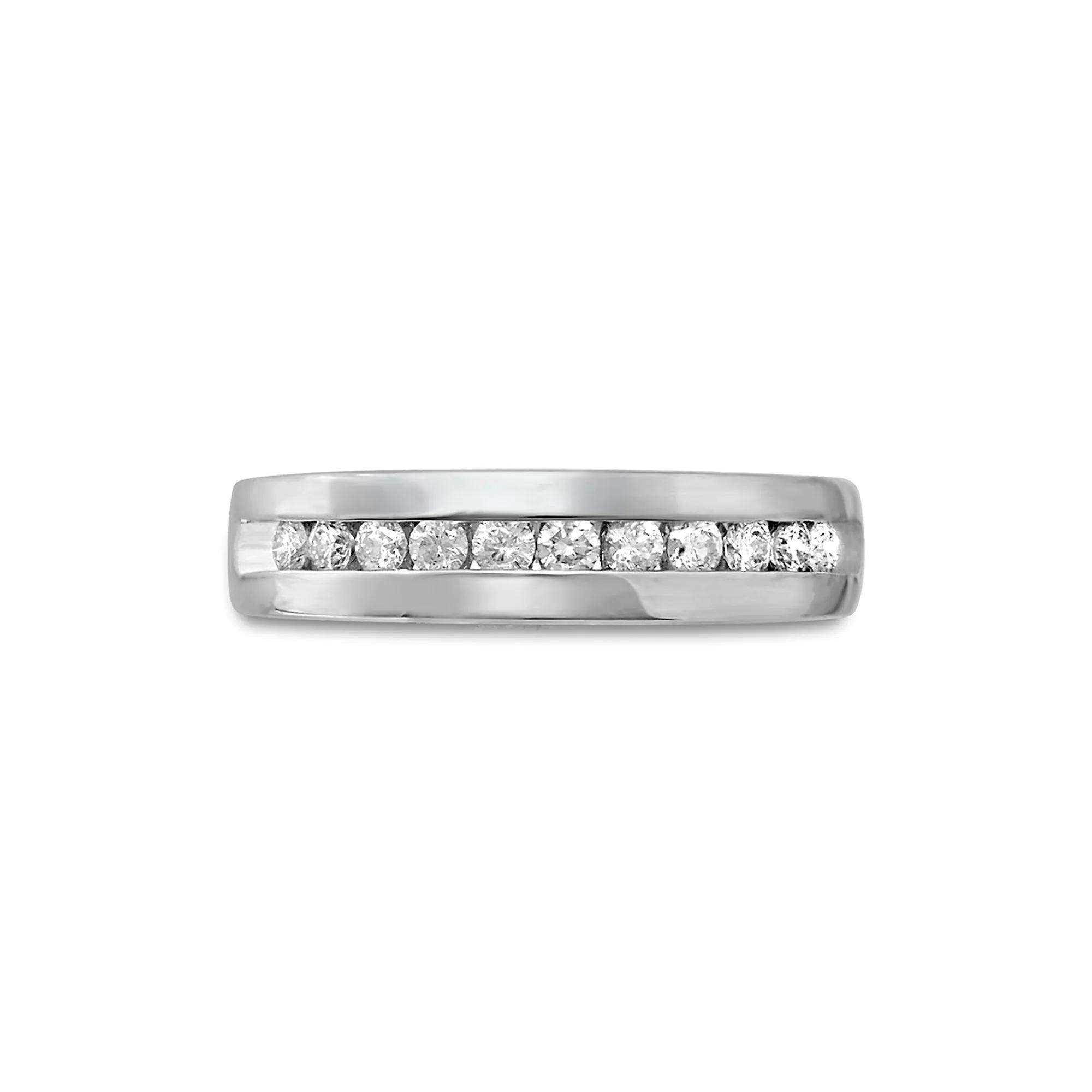 Men's 1/2 ct. tw. Diamond Ring in 14K White Gold | Helzberg