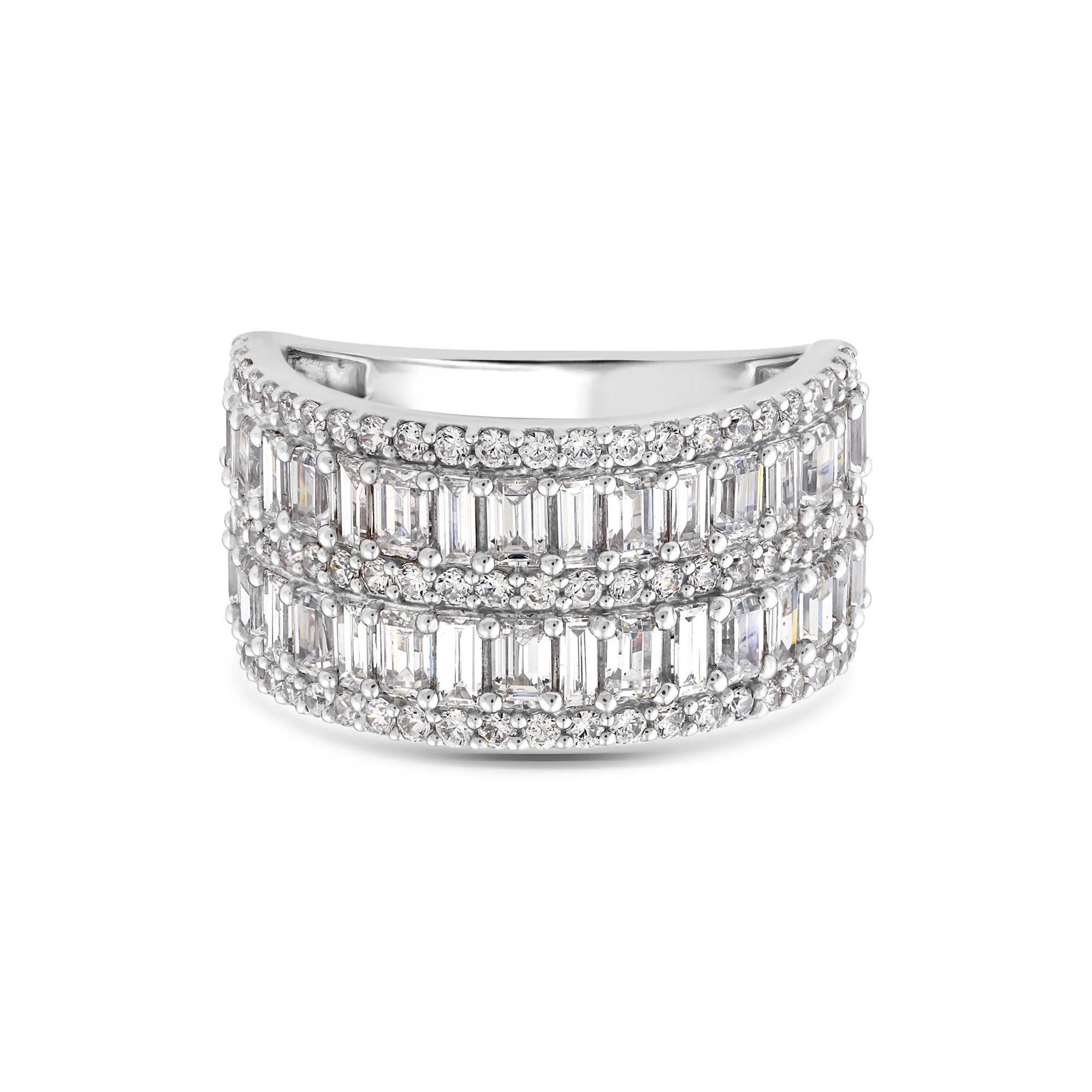 Helzberg Lab Grown Diamonds Lab Grown Diamond Multi-Row Band